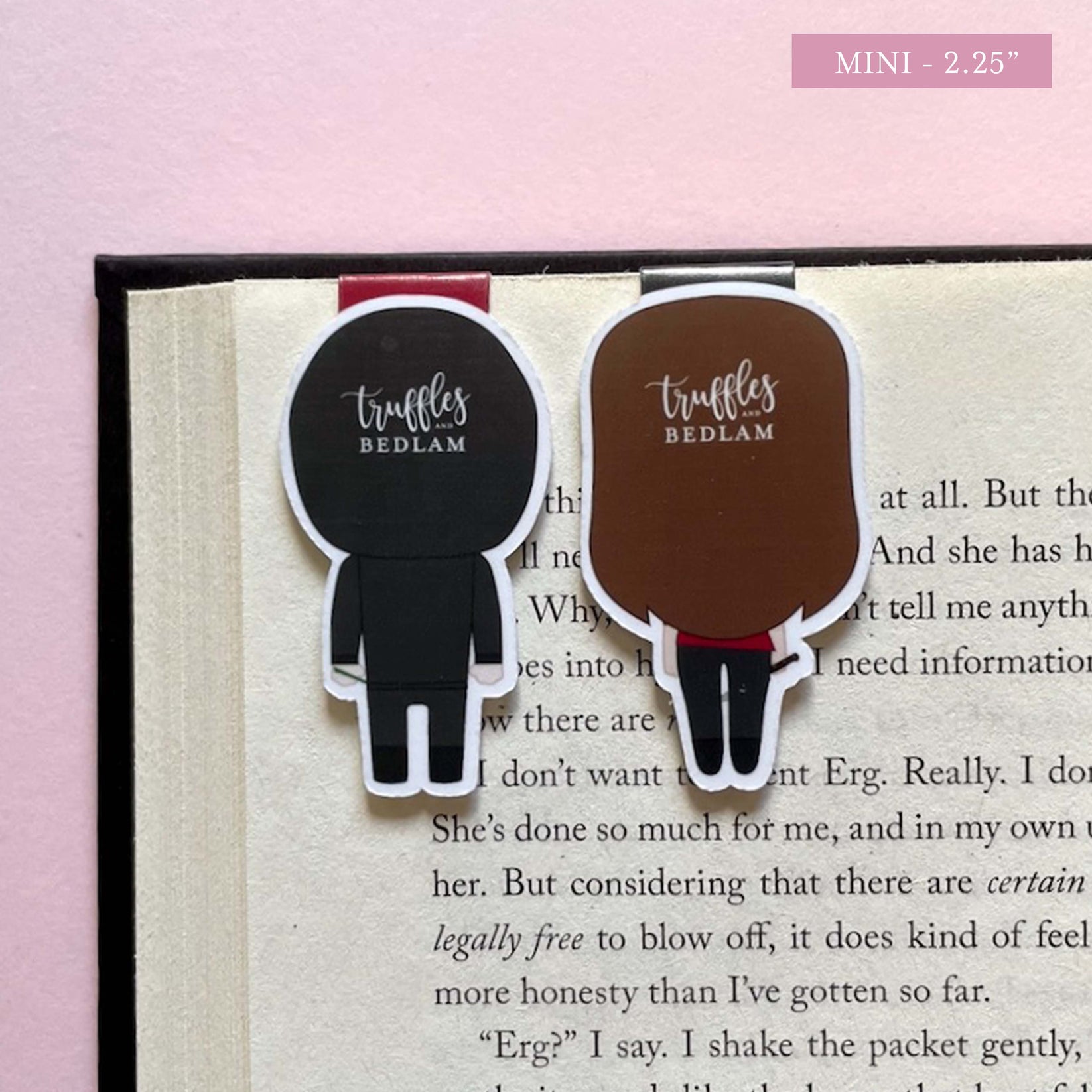 Cat & Mouse Adeline and Zade Magnetic Bookmarks – Truffles & Bedlam