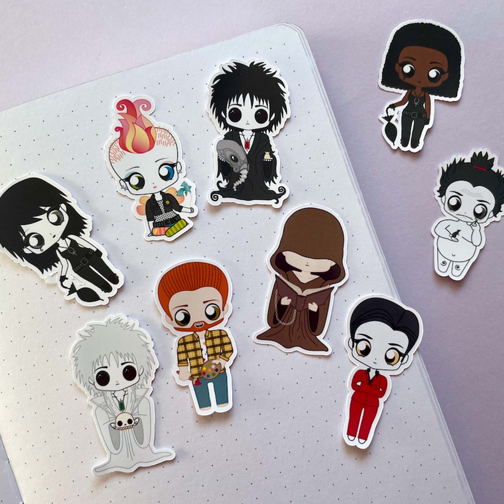 Sandman "The Endless" Flake Sticker Set – Truffles & Bedlam