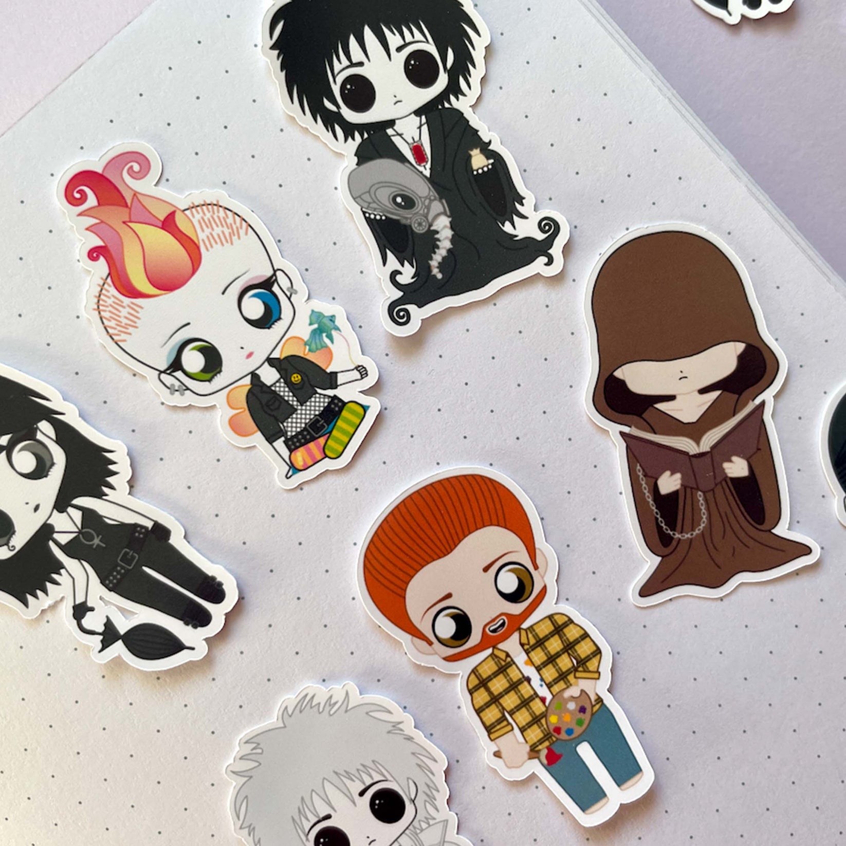 Sandman "The Endless" Flake Sticker Set – Truffles & Bedlam