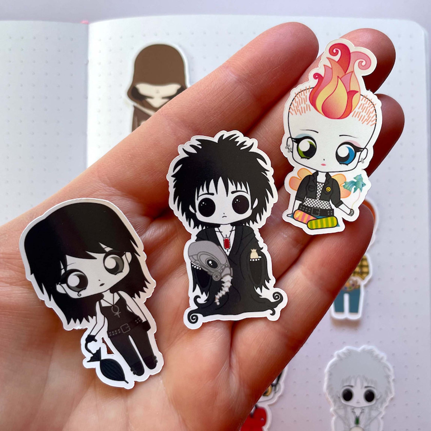 Sandman "The Endless" Flake Sticker Set – Truffles & Bedlam